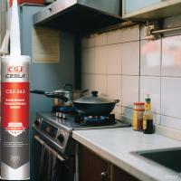 China Acetic General Purpose Silicone Sealant Fast Tack Free Moisture Resistant 280g for sale