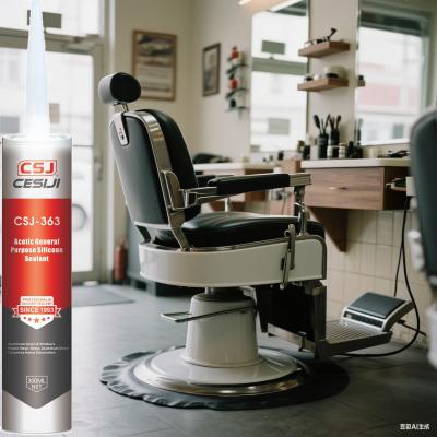 China Waterproof Silicone GP Sealant Acidic Based Curing For Aluminum Doors Windows for sale