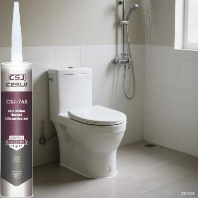 China Anti Mildew Neutral Silicone Sealant One Component RTV For Humid Areas for sale