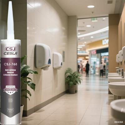 China Anti Mold Neutral Cure Silicone Sealant 18 Month Shelf Life For Kitchen Bathroom for sale