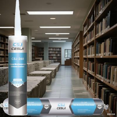 China Stone Friendly Neutral Silicone Sealant UV Ozone Resistant For Curtain Walls for sale