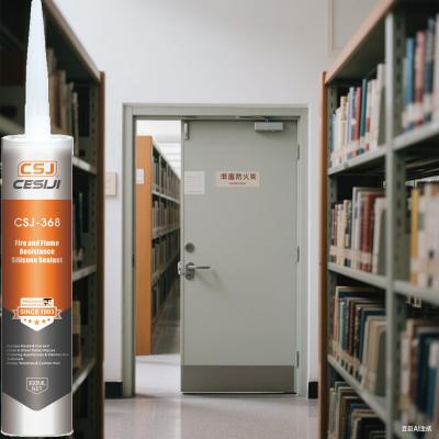 China Strong Adhesion Fire Resistant Silicone Sealant Weatherproof for Public Areas for sale