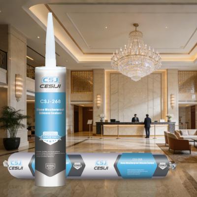 China Neutral Cure Stone-Specific Silicone Sealant – Ideal for Marble, Granite, Dry Hanging Stone & Construction Projects for sale