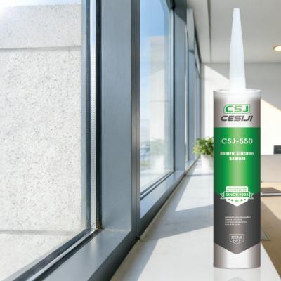 China General Purpose Construction Silicone Sealant Aging Resistant 300mL for sale