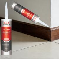 China High-Elastic Acetic Cure Adhesive Sealant 300mL - Compatible with PVC Construction Materials and Steel for sale
