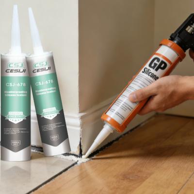 China Migration proof weatherproofing Silicone Sealant for Aluminum Alloy Windows & Skirting Boards: Neutral Curing & 1-Hour Rapi Adhesion for sale