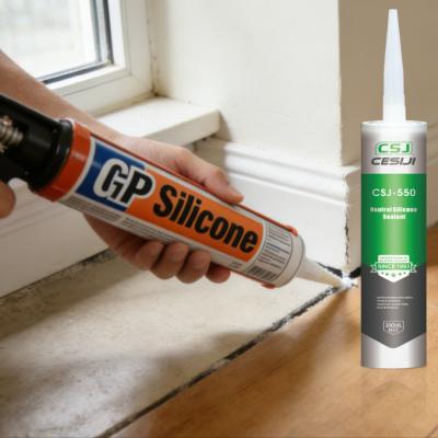 China GP silicone sealant-Neutral Curing Silicone Sealant  InDoor & Window Sealing Solution for sale