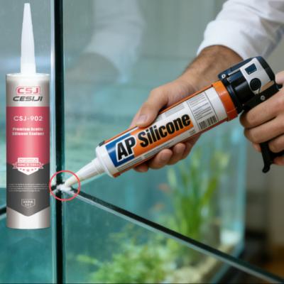 China High-Speed Drying Acetic-Cure Silicone Sealant – Industrial Weatherproof for Aluminum Windows & Glass for sale