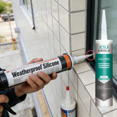 China Weatherproof UV Resistant Silicone Sealant – Rapid-Cure, Flexible for Outdoor Exterior Walls All-Weather, UV-Protected & Waterproof Outdoor Use for sale
