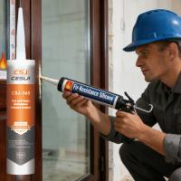 China High-Performance Fire & Flame-Resistant Silicone Sealant – Perfect for Hotels, Crowded Public Spaces, Fire Exits & Building Sealing Applications for sale
