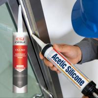 China GP General-Purpose Acetic-Cure Silicone Adhesive Sealant 300mL – Suitable for Bonding and Sealing PVC and Steel Substrates for sale