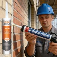 China High-Performance Fire & Flame-Resistant Silicone Sealant – Ideal for Hotels, Public Venues, Fire Exits & General Building Sealing Applications for sale