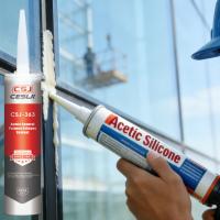 China GP General-Purpose Acetic-Cure Silicone Adhesive Sealant 300mL – Suitable for Bonding and Sealing PVC & Steel Substrates for sale