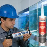 China General-Purpose 300ml GP Acetic-Cure Silicone Sealant – General Purpose for PVC & Steel Sealing Bonding for sale