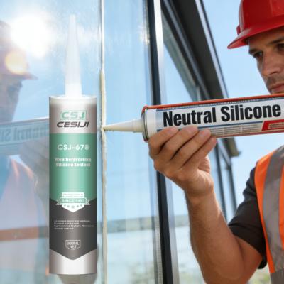 China Fast-Curing Weatherproof Silicone Sealant – Waterproof & UV‑Resistant, Perfect for Exterior Applications for sale