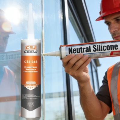 China High-Performance Fire-Resistant Silicone Sealant – Ideal for Hotels, Public Venues, Fire Exits & General Building Sealing for sale