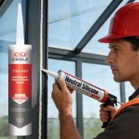 China General-Purpose 300ml Acetic-Cure Silicone Sealant – For PVC & Steel Sealing and Bonding for sale