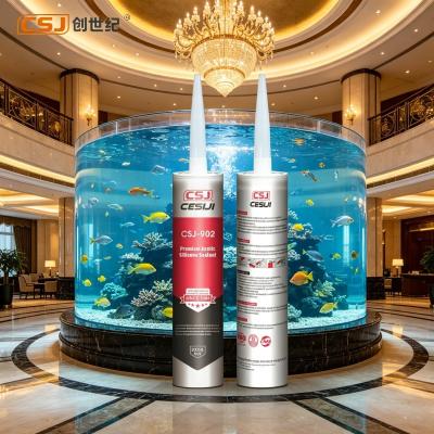 China Acetic Silicone Sealant Fast Curing Waterproof Sealant For Aquariums And Pools for sale
