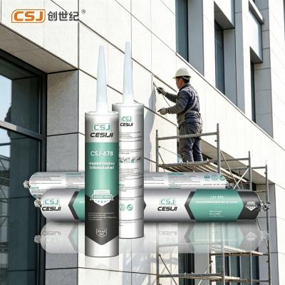 China Weatherproofing Neutral Silicone Sealant Long Lasting For Exterior And Interior Surfaces for sale