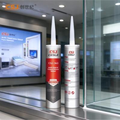 China GP Acetic Silicone Sealant - Waterproof , Interior Sealing And Bonding Tasks for sale