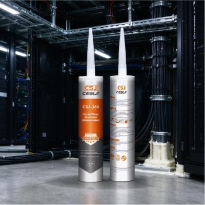 China Fire Resistance Silicone Sealant – Fireproof Sealing for Electrical Conduits Cable Trays for sale