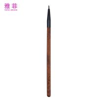 China T22 OEM ODM Nylon Bristle Wood Handle Extremely Fine Eyeliner Brush for sale
