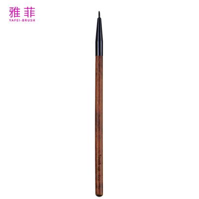 China T22 OEM ODM Nylon Bristle Wood Handle Extremely Fine Eyeliner Brush for sale