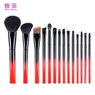 China 291A16214 Private Label Gradual Change Makeup Brush Set for sale