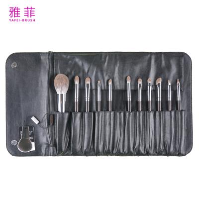 China 88A21212 Animal Hair Natural Hair Private Label Custom Luxury Goat Hair Professional Makeup Brushes Set for sale