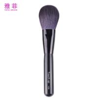 China Sable Grey Flat Round Head Loose Powder Brush, OEM/ODM Services Available-Product Code: Y02 for sale