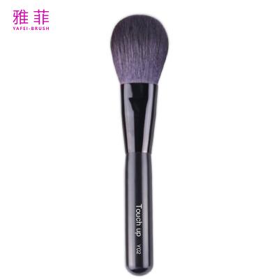 China Sable Grey Flat Round Head Loose Powder Brush, OEM/ODM Services Available-Product Code: Y02 for sale