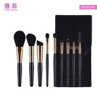 China Goat Hair 4CM Professional Makeup Brushes Engineered to Deliver Soft Touch and Precise Control During Makeup Application for sale