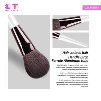 China Makeup Brush Set Medium Tongue Shaped Classic Sable Hair Blending Brush Ideal for Professional Makeup Artists and Beauty SalonsY21 for sale