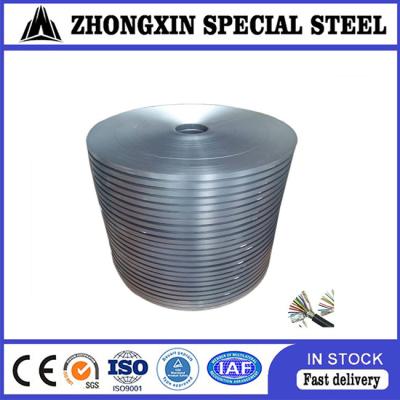 China 0.25mm Composite Copolymer Coated Tape Alu ELE For Fibre Cable Shielding for sale