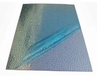 China 1.5 Mm 0.8 Mm Embossed Stucoo Aluminum Coil Sheet Mirror Reflective Lamps Grow Lighting Hammer Pebble for sale