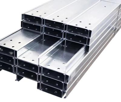 China 41x41 Polished Stainless Steel Channels 50mm 25mm Structural Galvanized C Purlin for sale