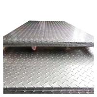 China Stainless Steel Diamond Floor Plate 1Mm To 10Mm Anti Skid 304 316 316L Ss Chequered Plate for sale