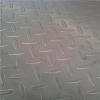 China 410 405 409 Checkered Stainless Steel Plate Kitchen ASTM 304 316 1mm For Floor for sale