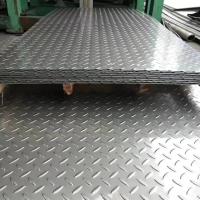 China 410 405 409 Checkered Stainless Steel Plate Kitchen ASTM 304 316 1mm For Floor for sale