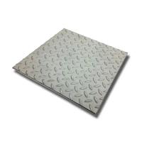 China 16 Gauge 10 Gauge Embossed Stainless Steel Plate 410 310 ASTM Lentil Flower for sale
