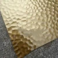 China Ss 304 Ss316 Perforated Stainless Steel Plate Sheet Embossed Checkered Decorative ASTM Pattern for sale