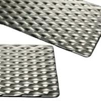 China Ss 304 Ss316 Perforated Stainless Steel Plate Sheet Embossed Checkered Decorative ASTM Pattern for sale