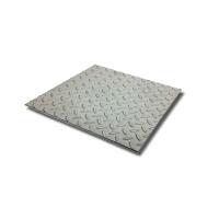 China 5mm Stainless Steel Checkered Plate Custom Cut Tread 201 202 302 304 304L 316 316L 430 for sale