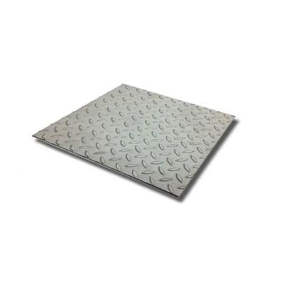 China 5mm Stainless Steel Checkered Plate Custom Cut Tread 201 202 302 304 304L 316 316L 430 for sale