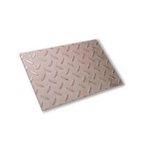 China 5mm Stainless Steel Checkered Plate Custom Cut Tread 201 202 302 304 304L 316 316L 430 for sale