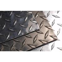 China 5mm Stainless Steel Checkered Plate Custom Cut Tread 201 202 302 304 304L 316 316L 430 for sale
