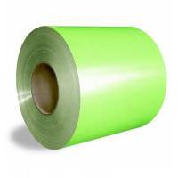China PVC Plastisol Embossed PPGL Steel PPGI Coil Astm A755M for sale