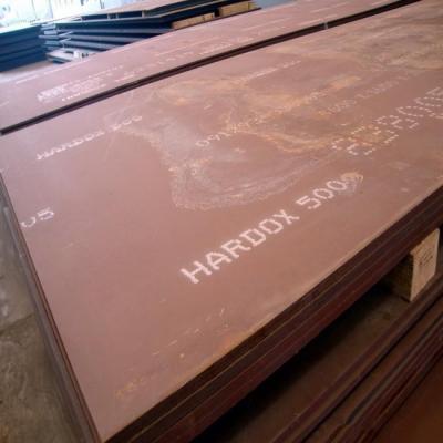 China 500 HBW Abrasion Resistant Steel Plates Bending Thick EN ISO 6506 for sale