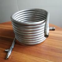 China 800 Alloy 2205 Duplex Stainless Steel Tubing Coil Welded Heat Exchanger for sale