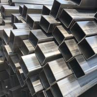China 0.8mm Hot Rolled Rectangular Tube Steel Ornamental ISO14001 for sale